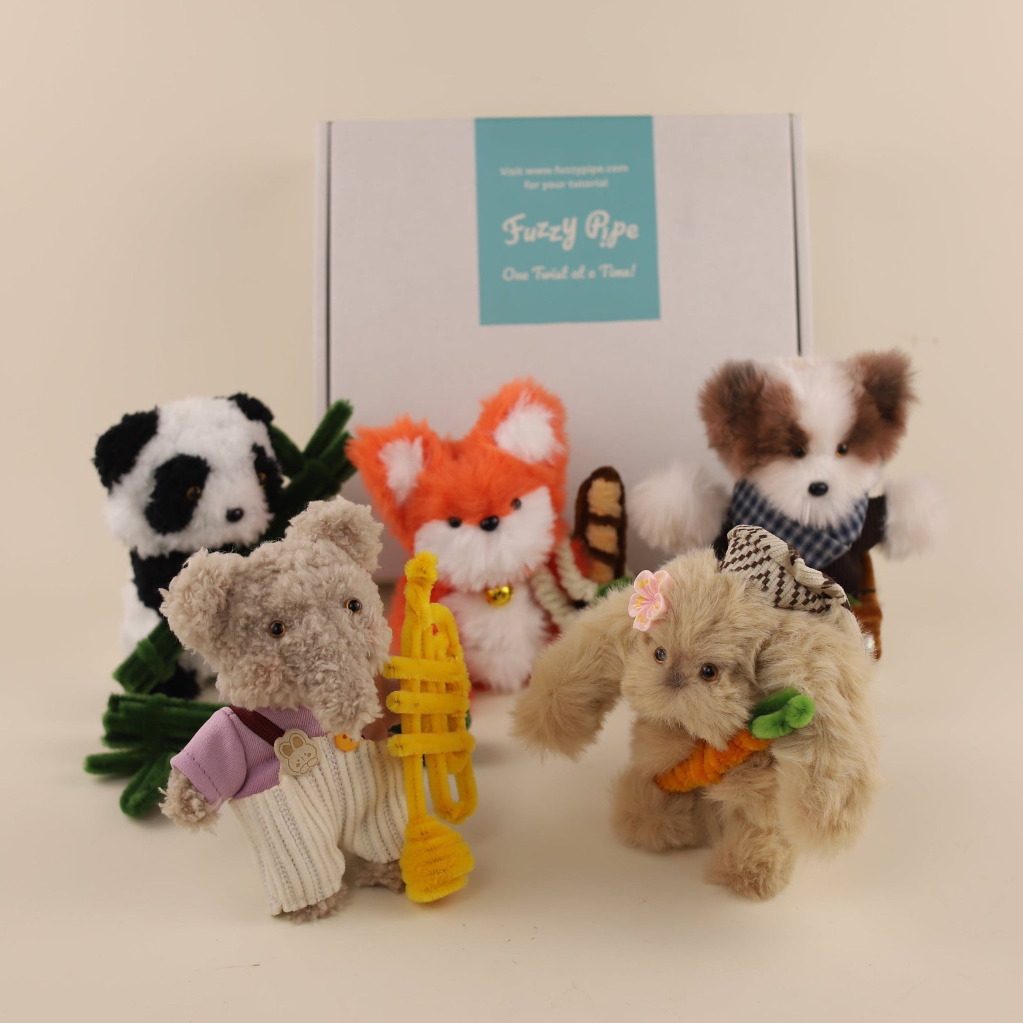 FuzzyPipe | DIY Pipe Cleaner Kits | Cute DIY Plushies – Fuzzy Pipe